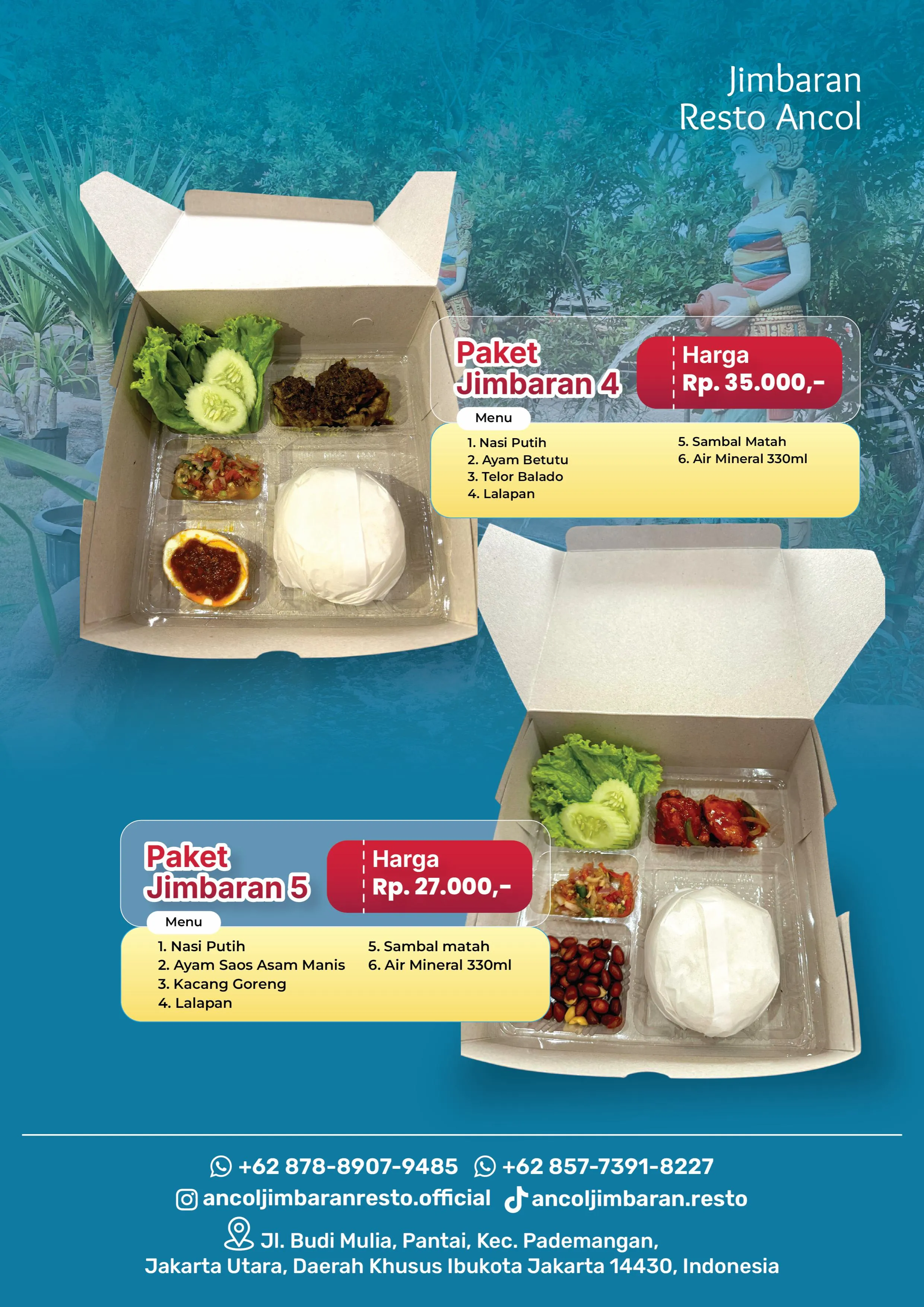 Jimbaran Resto Ancol | Makanan Seafood Khas Bali di Jakarta Utara